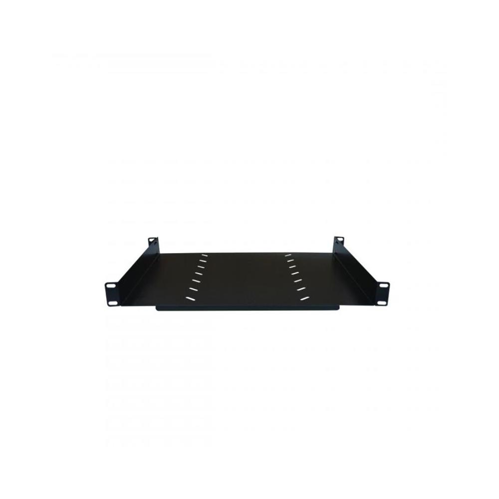 Bandeja Fixa Max Eletron Padrão 19" 1U x 400mm Preto - 4384