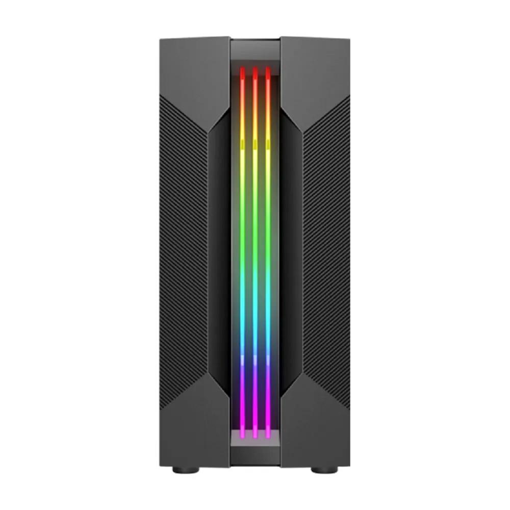 Gabinete Gamer K-Mex Bifrost VI CG-01A9, RGB, Mid Tower, Vidro ...