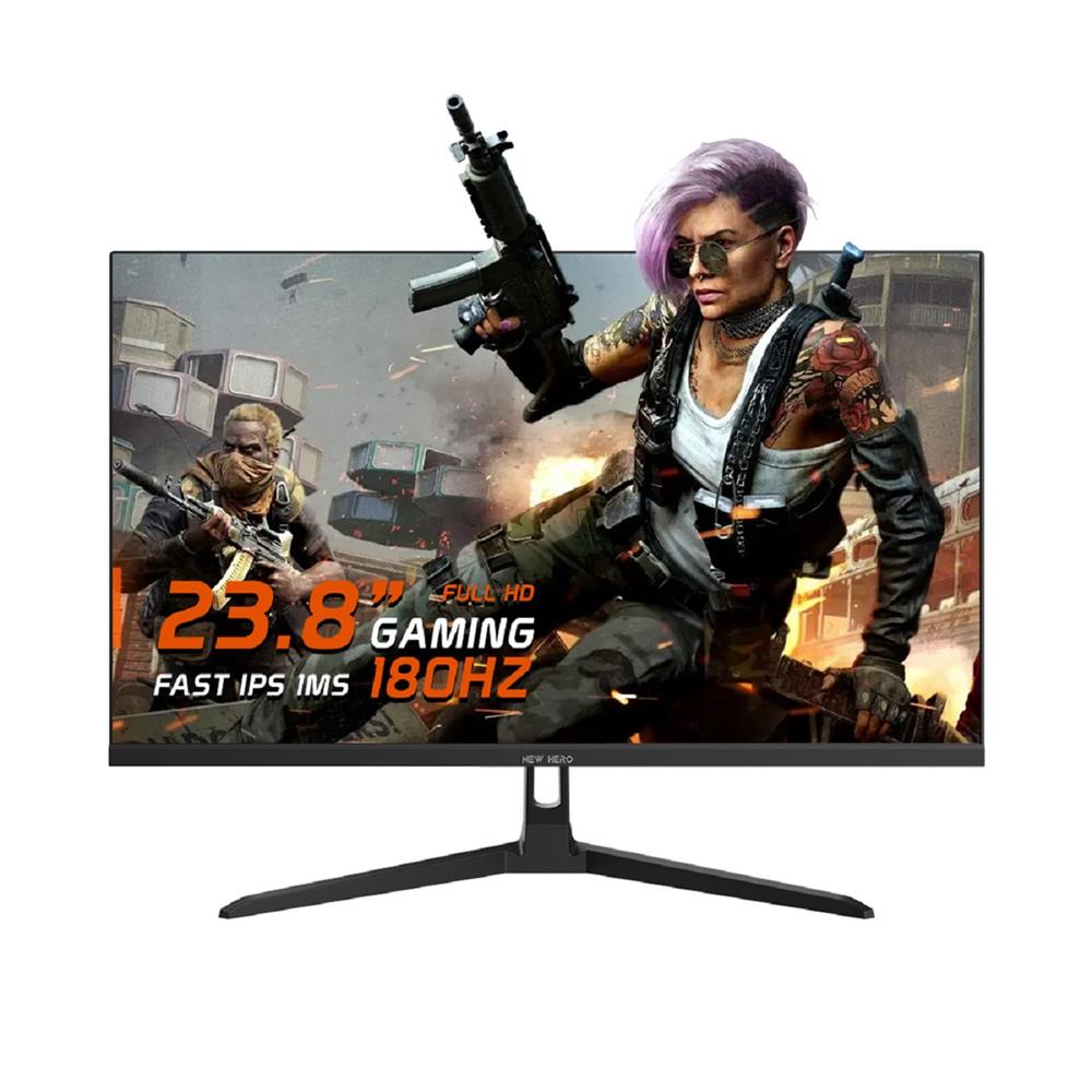Monitor Gamer New Hero Blade 23.8 IPS Full HD 180Hz 1ms HDMI/DP Preto