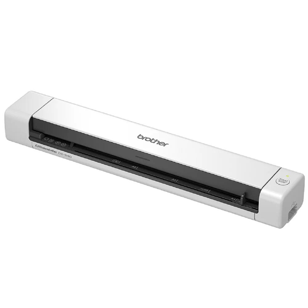 Scanner Portátil Brother DS640 USB, Até 100 folhas, Simplex, Branco ...